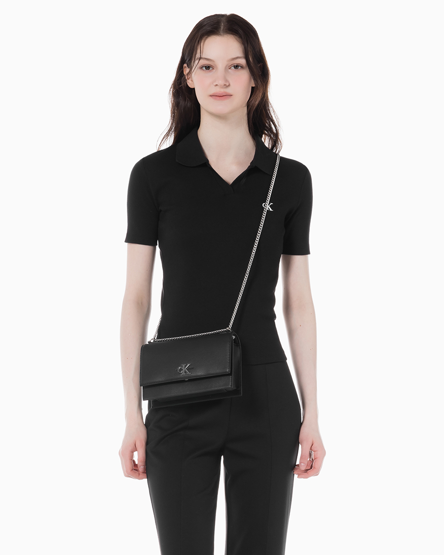 [캘빈클라인 ACC][여] CKJ 모노그램 체인 크로스백 (DH2806-001)
